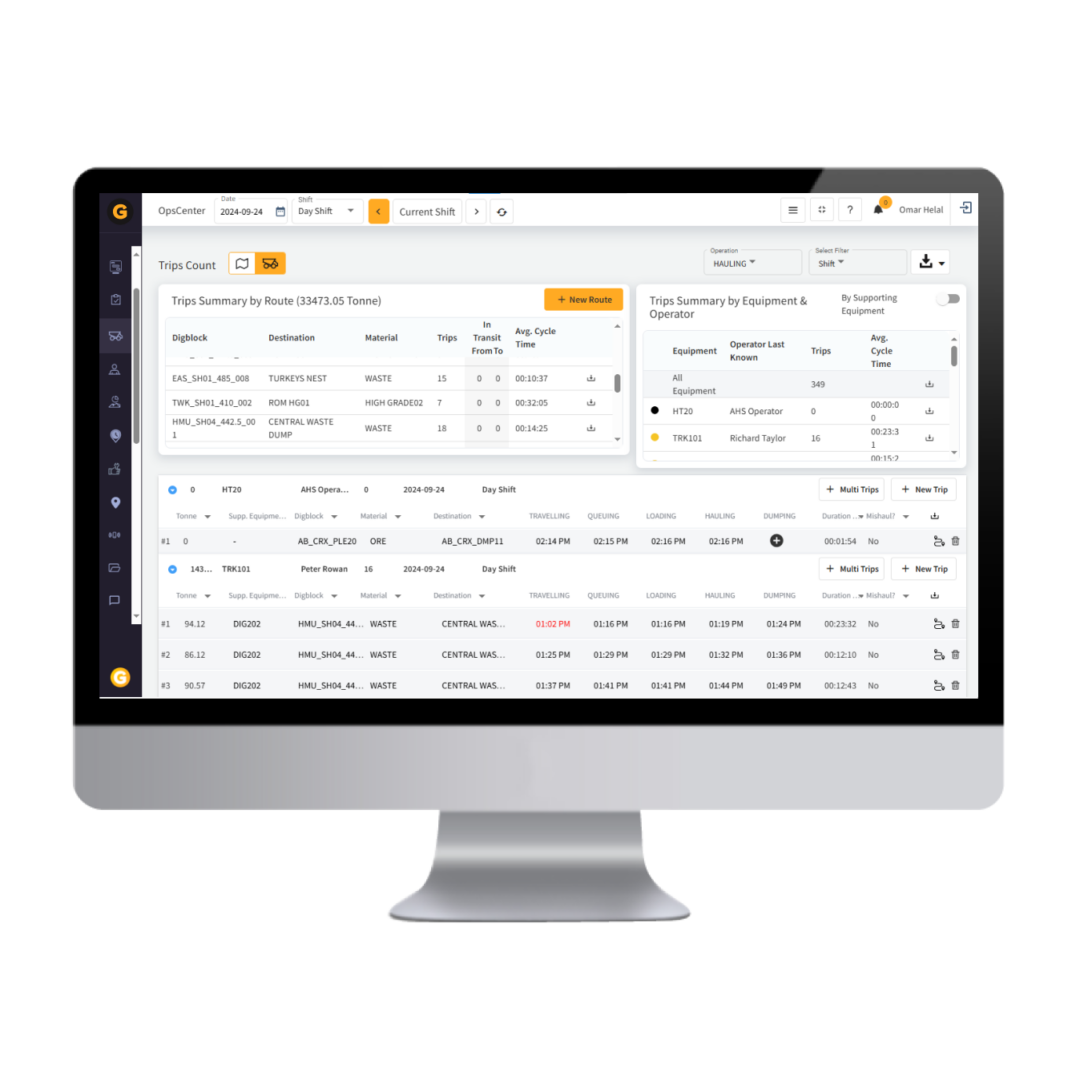 Open Pit FMS For Mine Contractors - Groundhog Apps