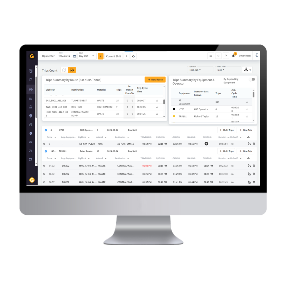 Open Pit FMS For Mine Contractors - Groundhog Apps